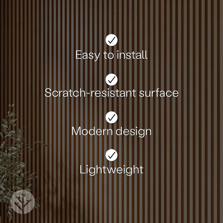 Oak Slat Fluted Tambour Panels | Modern Clean Aesthetics