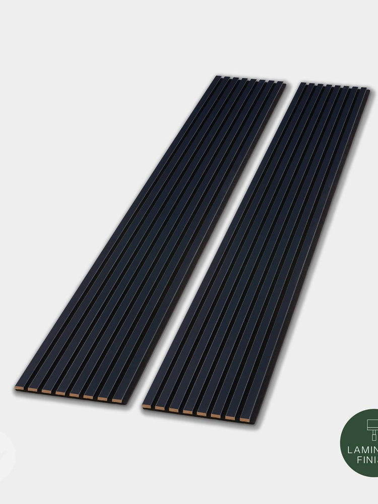 Midnight Blue Acoustic Slat Panels | Midnight Blue Wall Panels