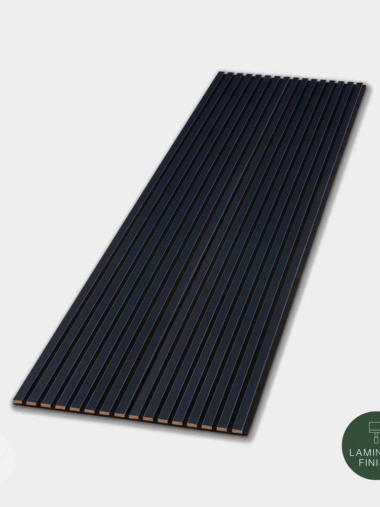 Midnight Blue Acoustic Slat Panels | Midnight Blue Wall Panels
